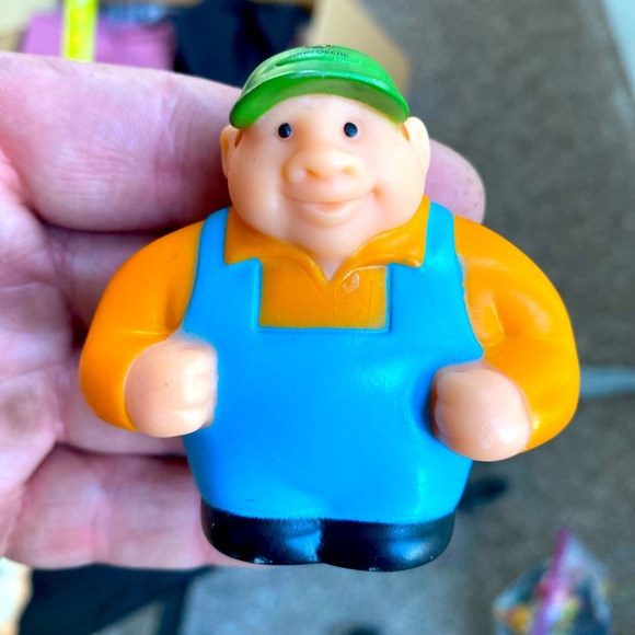 Toys | Tomy John Deere Farmer Figure Toy Jd Man Replacement Piece Farm ...